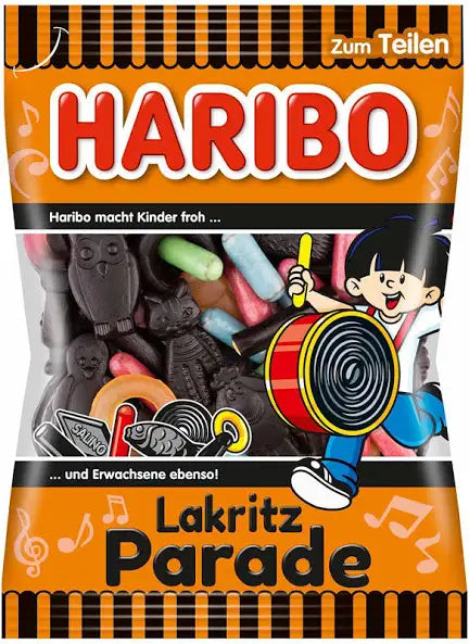 Haribo Licorice Parade (Germany) 175g – A Little Brit of Heaven
