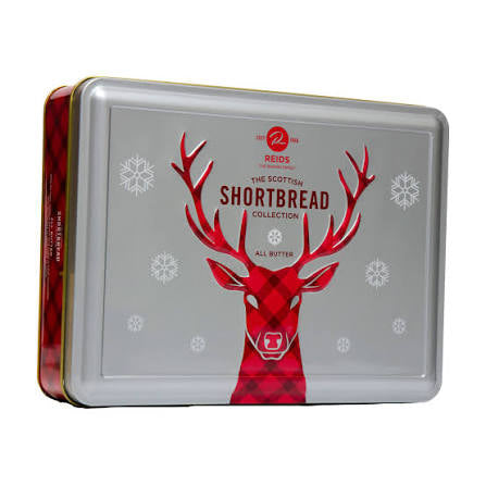 Reid’s All Butter Shortbread Festive Reindeer Tin 300g – A Little Brit ...