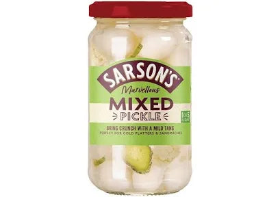 Sarsons Mixed Pickles 710g – A Little Brit of Heaven